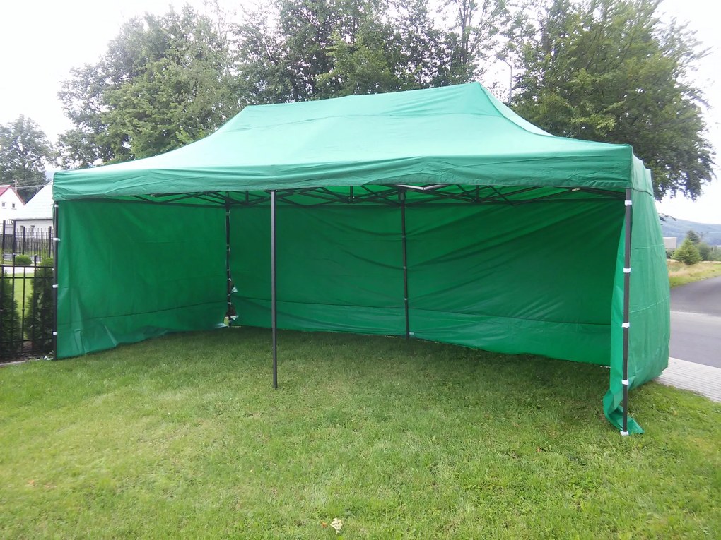 ShopJK NŮŽKOVÝ STAN PROFI HQ 3X4,5M ARMY