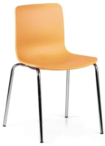 Konferenční židle DAVE, oranžová
