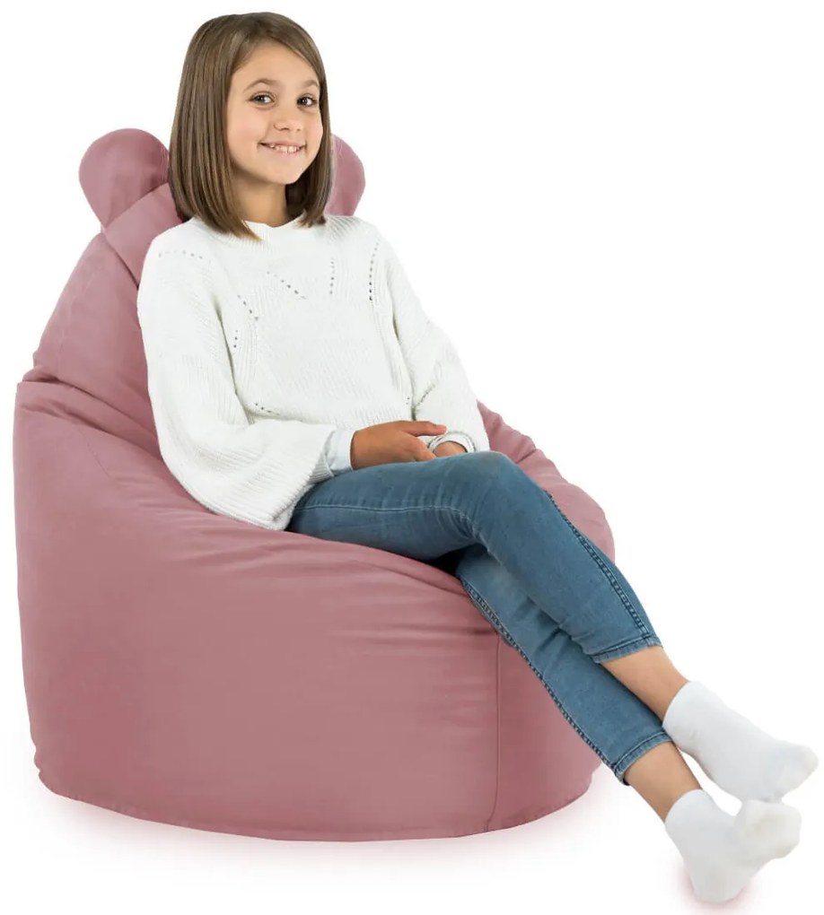 Primabag Teddy plyš pudrově růžová
