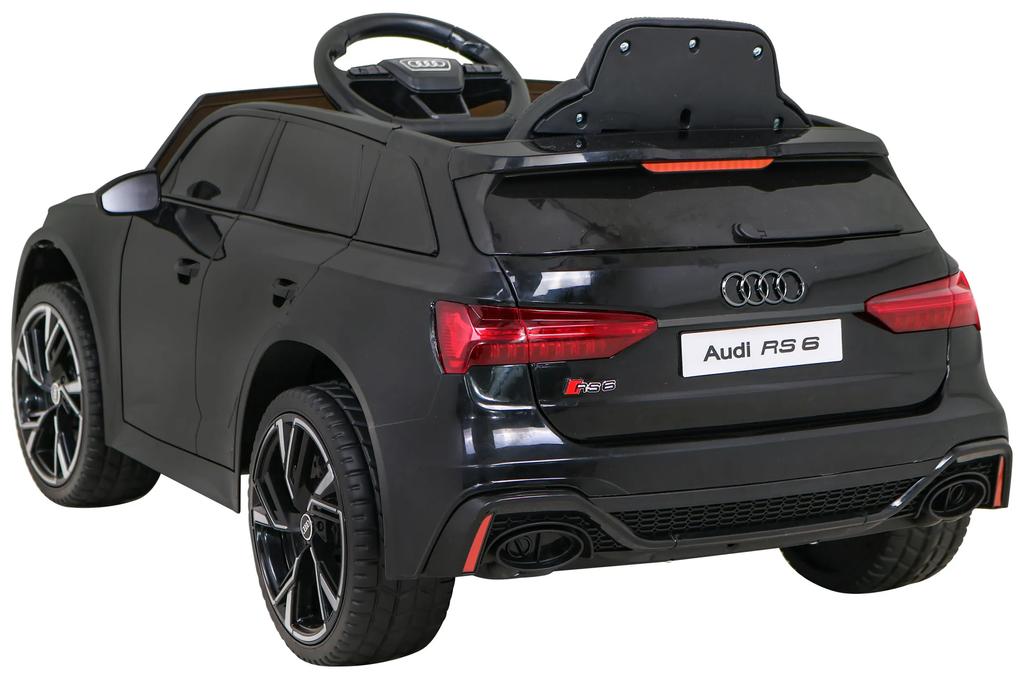 Tomido Elektrické autíčko Audi RS6 černé