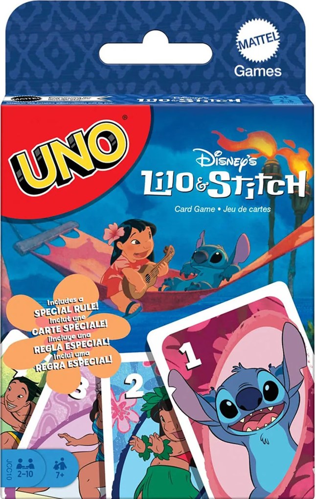 MATTEL HRA Uno karty Lilo & Stitch *SPOLEČENSKÉ HRY* 25jcc10