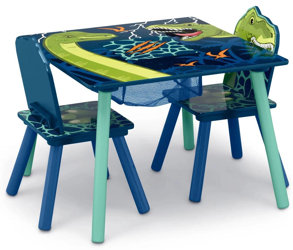 Dětský stůl s židlemi T-Rex