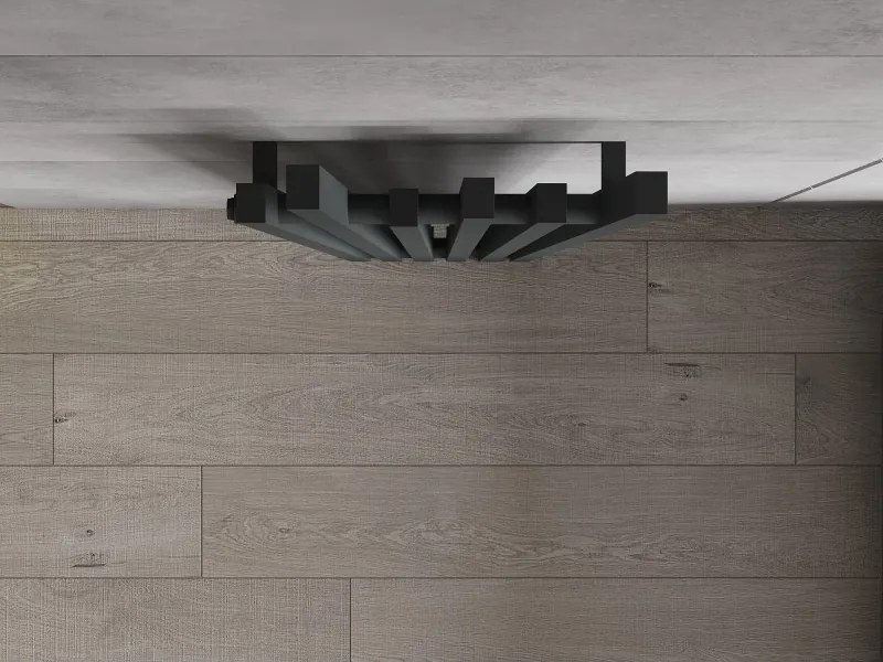 Mexen Omaha, topné těleso 1800x420 mm, 655 W, antracitová, W208-1800-420-00-66