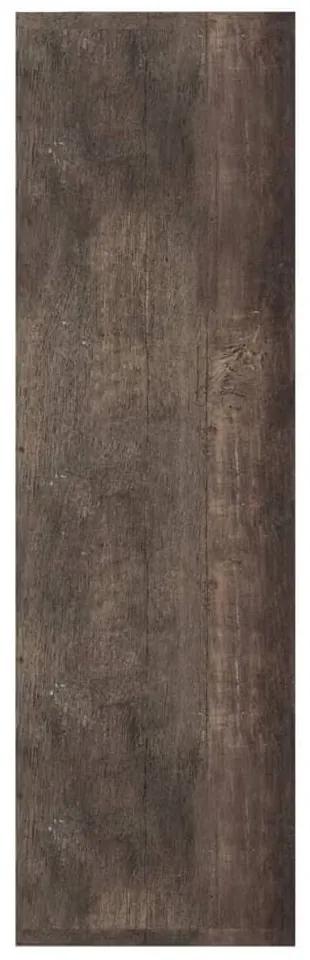 Petromila Knihovna kouřový dub 60 x 27,5 x 88 cm dřevotříska