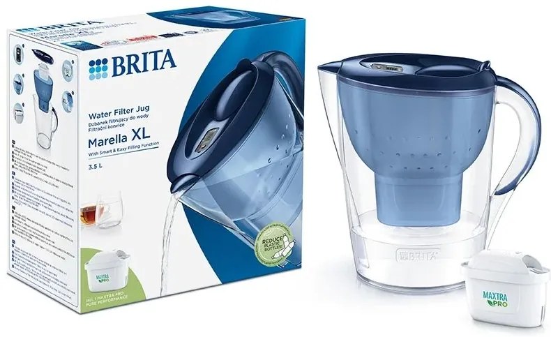 Brita Filtrační konvice 3,5 l Marella XL modrá