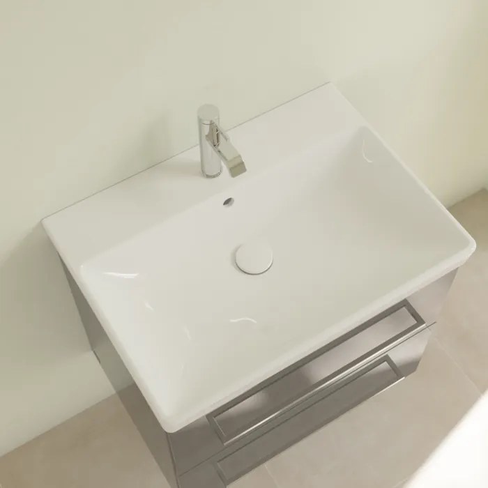 VILLEROY & BOCH Villeroy &amp; Boch AVENTO - Umyvadlo, 650x470x180 mm, s přepadem, bílá alpin 41586501