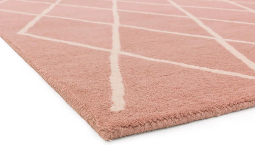 Růžový  koberec Swans Diamond Pink Rozměry: 160x230 cm