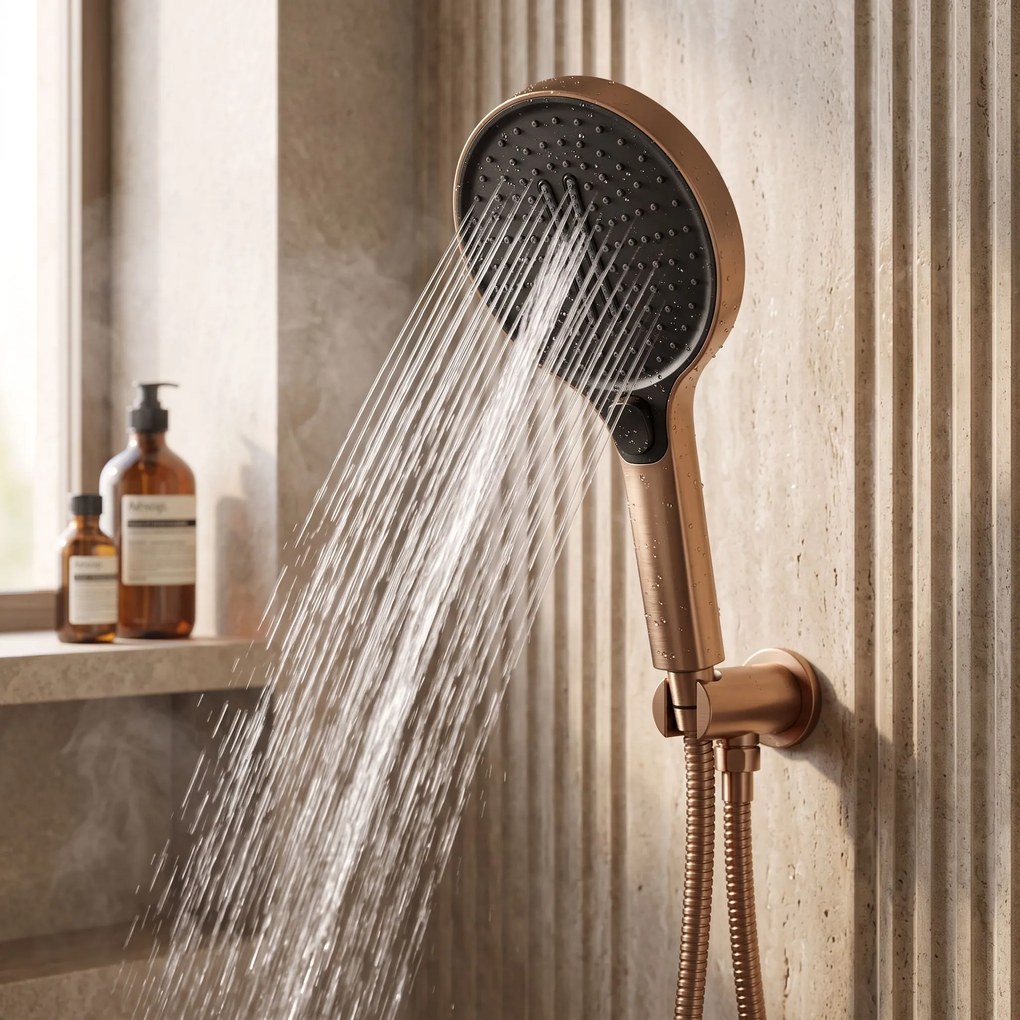 Rea, Sprchová hlavice REA JS-033 Brush Copper, REA-03908