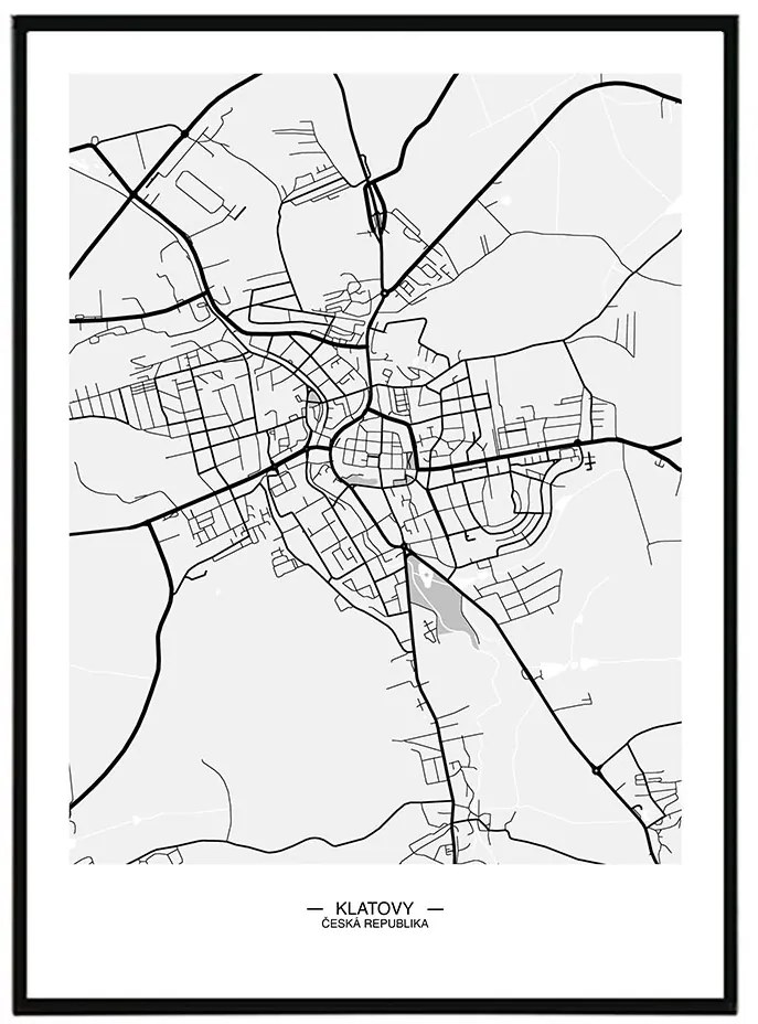 Klatovy - 50x70 cm Obraz