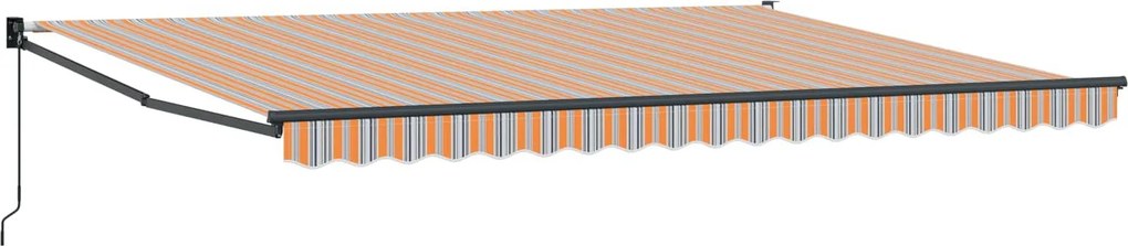 Stahovací markýza Vícebarevný 450 × 300 cm 3330937