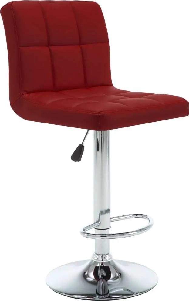 vidaXL Barové stoličky 2 ks umělá kůže [323639] Barva: Šedá