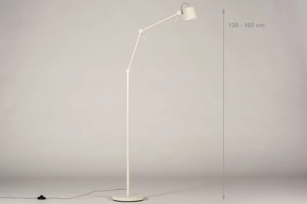 Stojací designová lampa Snap Fosca Bianca Mini
