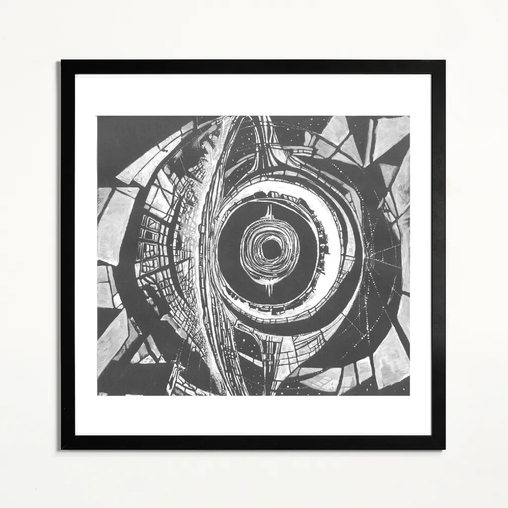 Jakub König | SKM Rám: Černý, Velikost: 50 x 50 cm