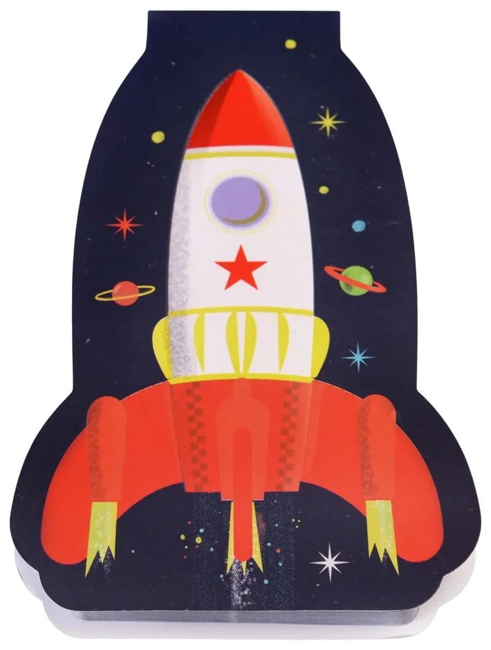 Poznámkové samolepky Space Age – Rex London Biano.cz