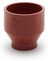 Venkovní květináč Edge Pot Burned Red M Skagerak