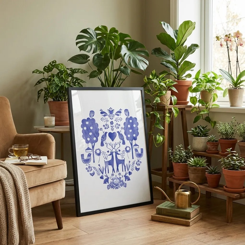 Vendula Frydrychová | Wallachia Decor Rám: Černý, Velikost: 40 x 30 cm