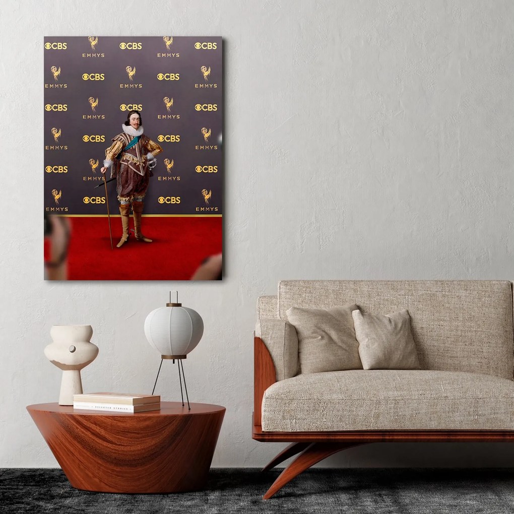 Gario Obraz na plátně Oblečení na červený koberec - Jose Luis Guerrero Rozměry: 40 x 60 cm