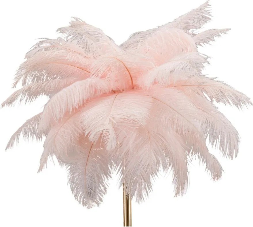 Růžová/ve zlaté barvě stolní lampa (výška 55 cm) Palm Pink – Mauro Ferretti