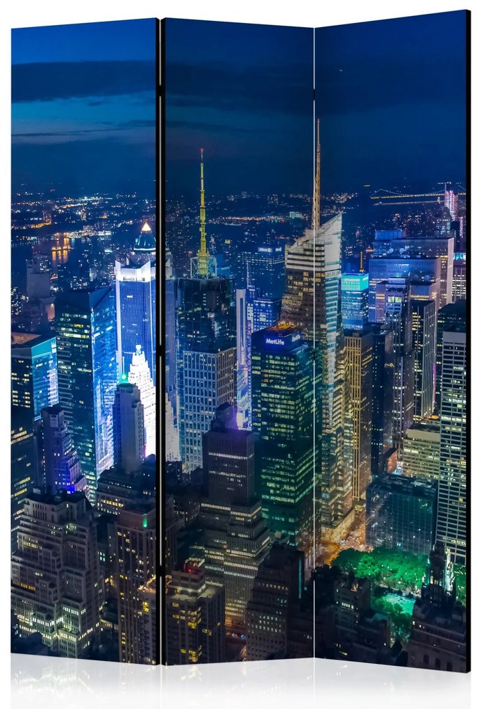 Paraván - Manhattan - night [Room Dividers] 135x172