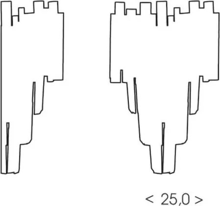 BRILAGI - Nástěnné svítidlo VERVE 2xE14/40W/230V černá