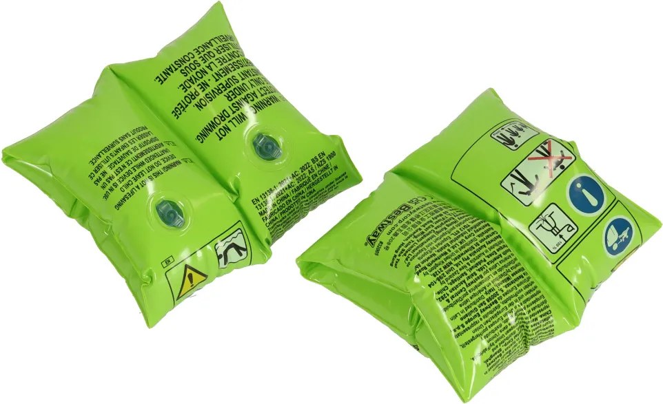 Dětské rukávky na plavání, zelené, BESTWAY | 32005