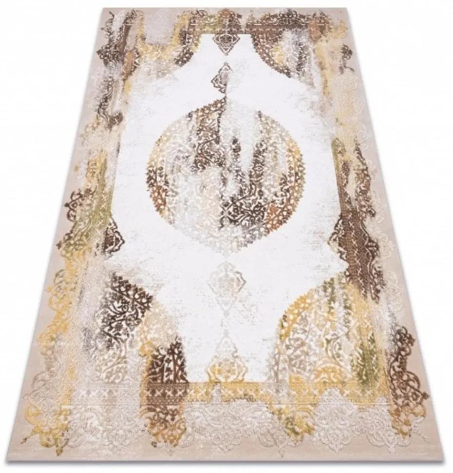 Luxusní kusový koberec akryl Goeda krémový 160x230cm