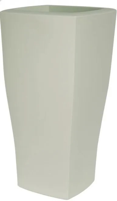 PLUST - Svítící květináč QUADRUM OUTDOOR, 51x51x100 cm