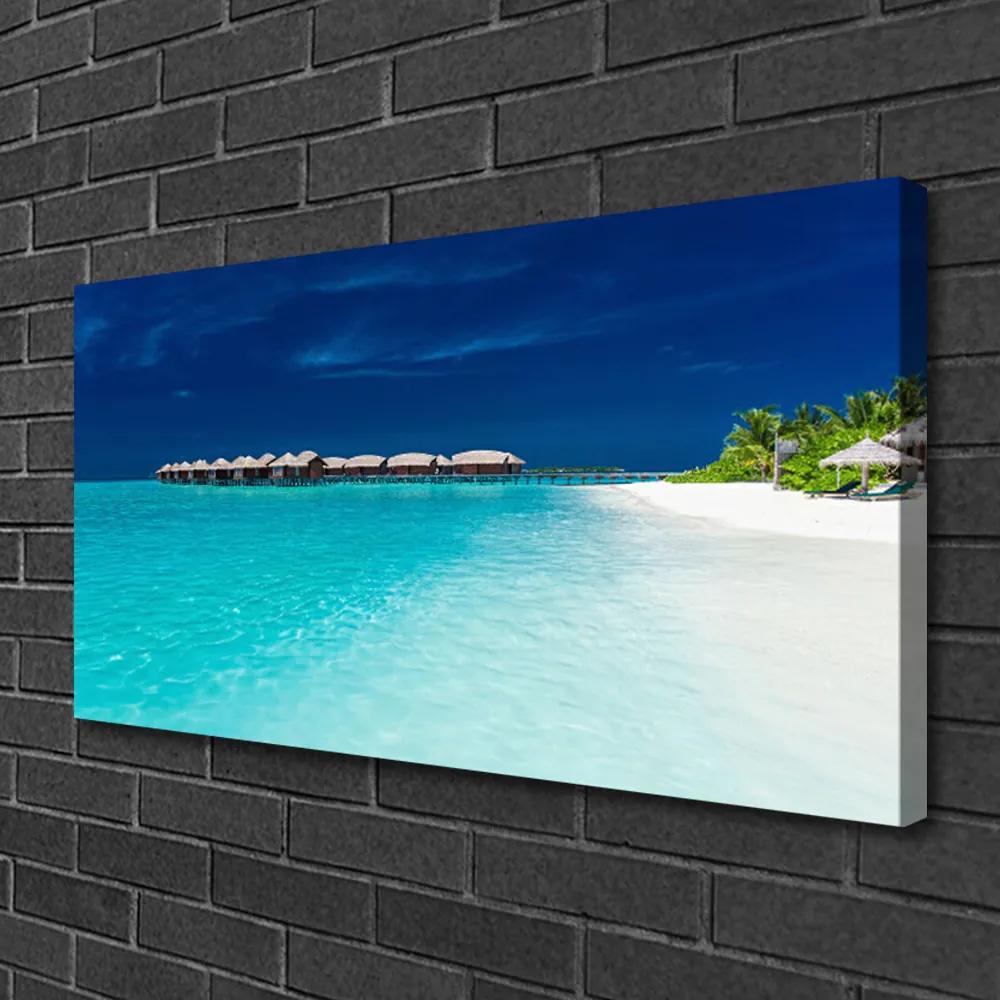 Obraz na plátně Moře Pláž Krajina 100x50 cm