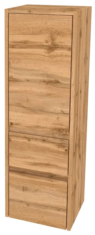 Mereo Mereo, Opto koupelnová skříňka vysoká 125 cm, levé otevírání, Multidecor, CN995LDWOT