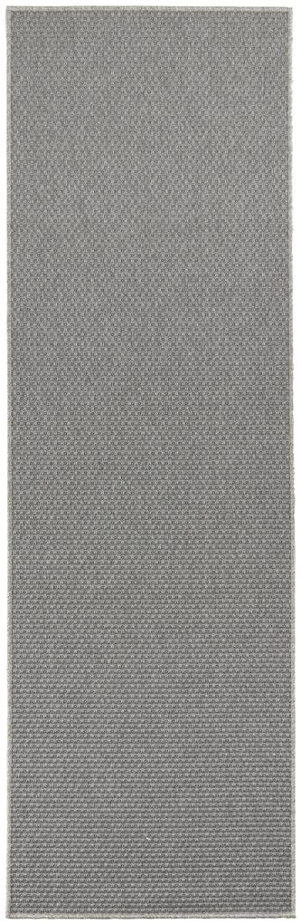 BT Carpet - Hanse Home koberce Běhoun Nature 104275 Silver – na ven i na doma Rozměry koberců: 80x500