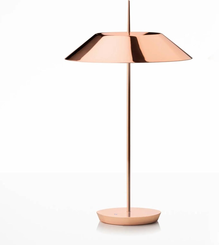 Vibia Mayfair stolní lampa LED, lesklá měď