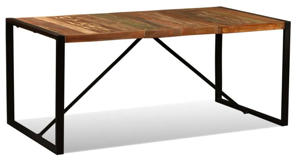 243999 vidaXL Jídelní stůl masivní recyklované dřevo 180 cm