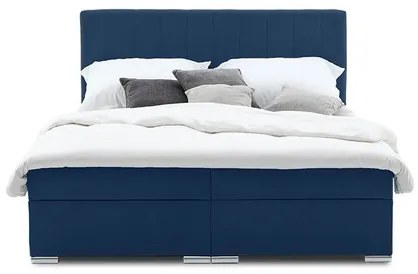 Čalouněná postel GRENLAND 160x200 cm Světle šedá