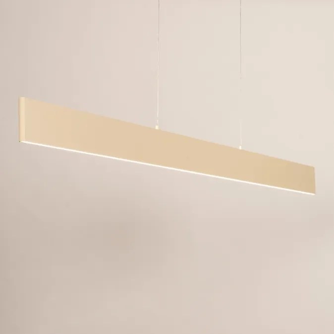 Závěsné stmívatelné LED svítidlo Linear 150 Taupe