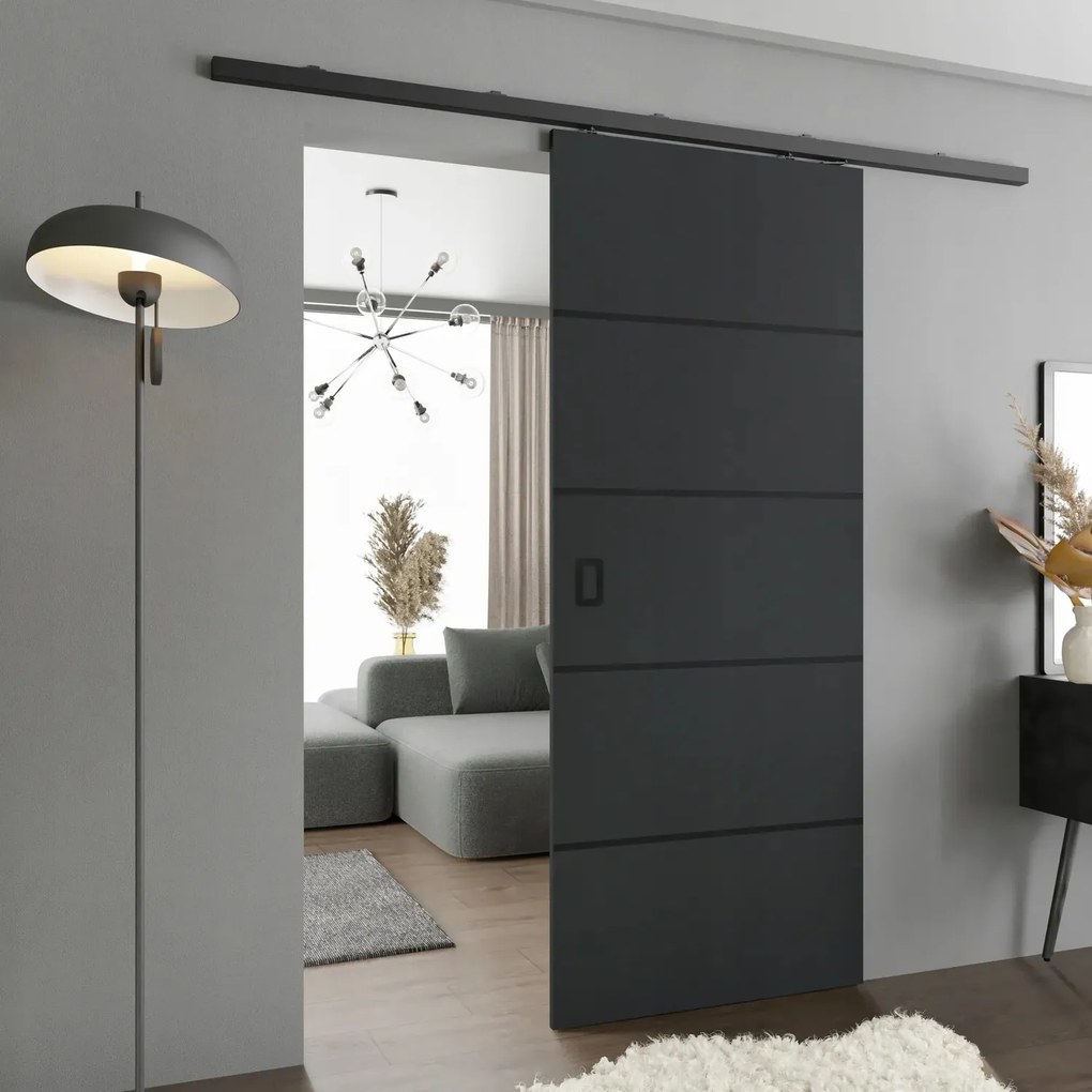 Posuvné dveře HS-45 WERDI PLUS 80 grafitový antracyt