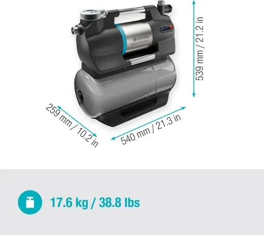 © 2026 GARDENA Domácí vodárna 6300 SilentComfort