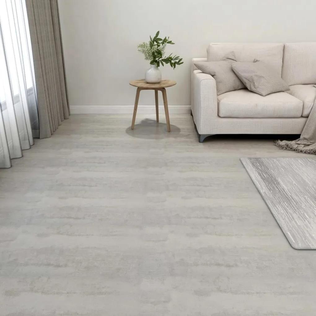 vidaXL Samolepicí podlahové desky 55 ks PVC 5,11 m² [144872] Barva: Bílo-šedá