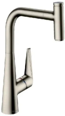 Hansgrohe Talis Select M51 - Dřezová baterie s výsuvným výtokem, vzhled nerezu 72821800