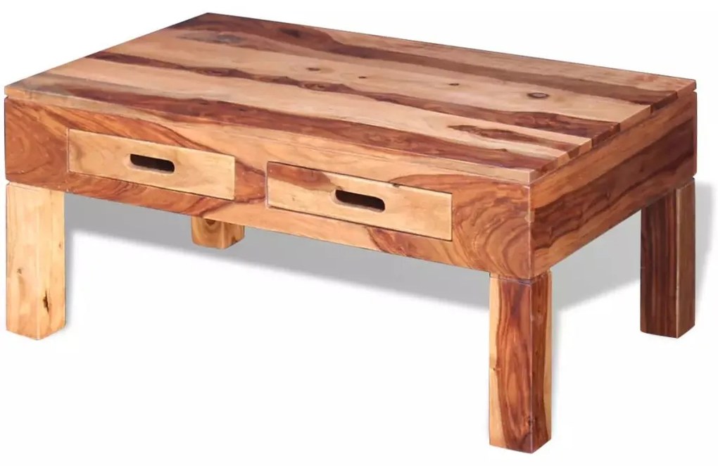 Konferenční stolek Mio z masivního sheeshamového dřeva