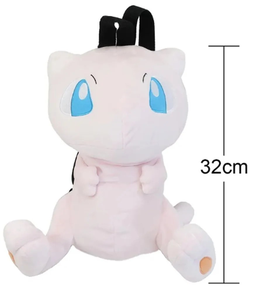 Roztomilý plyšový batůžek s motivem Pokémonů Varianta: Mew 32 cm