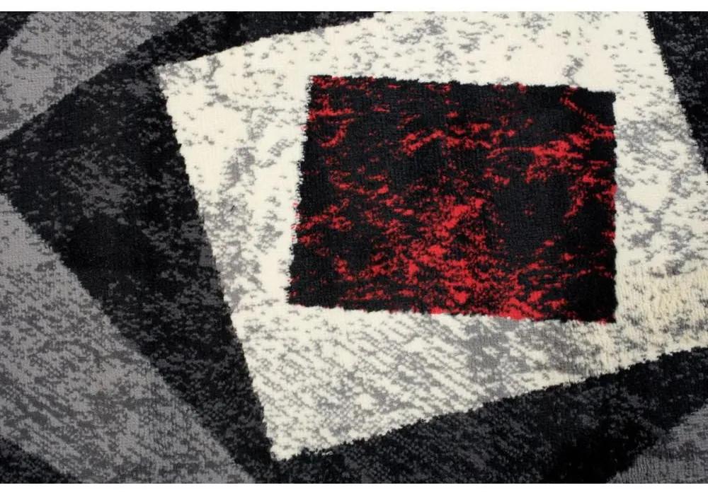 Kusový koberec PP Gil černý atyp 100x200cm