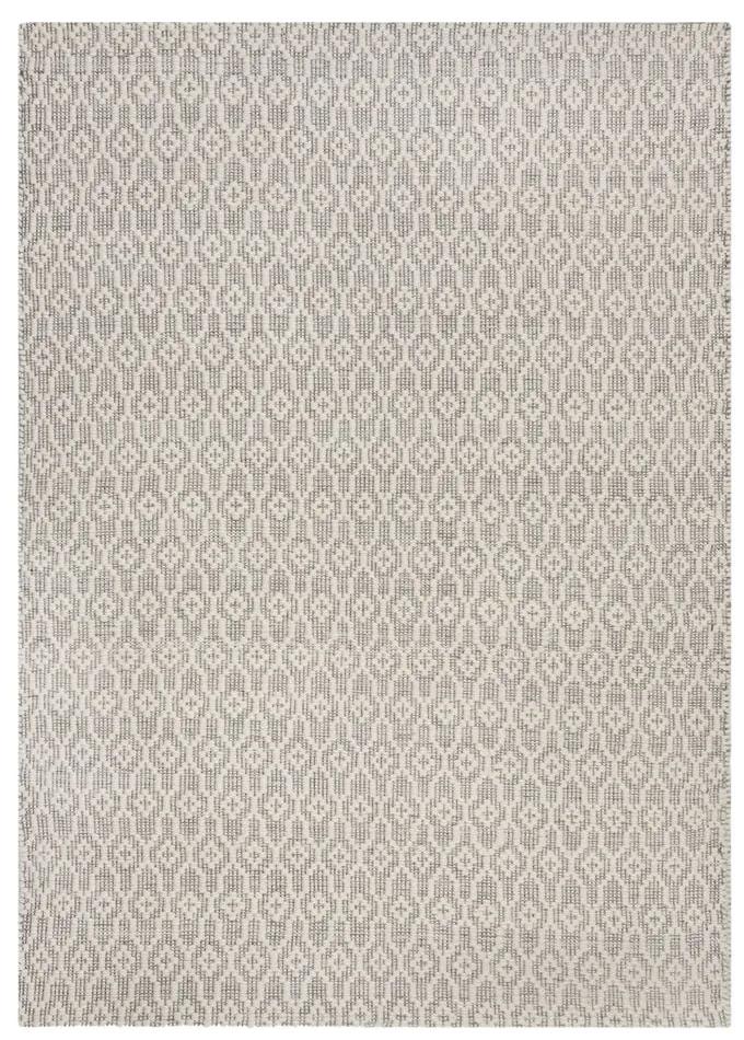 Šedo-béžový vlněný koberec Flair Rugs Dream, 160 x 230 cm