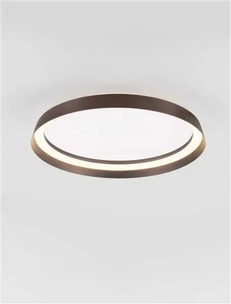 LED stmívatelné kávové moderní stropní svítidlo Ormi