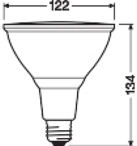 LED žárovka E27 LEDVANCE 14,5W (120W) teplá bílá (2700K) stmívatelná