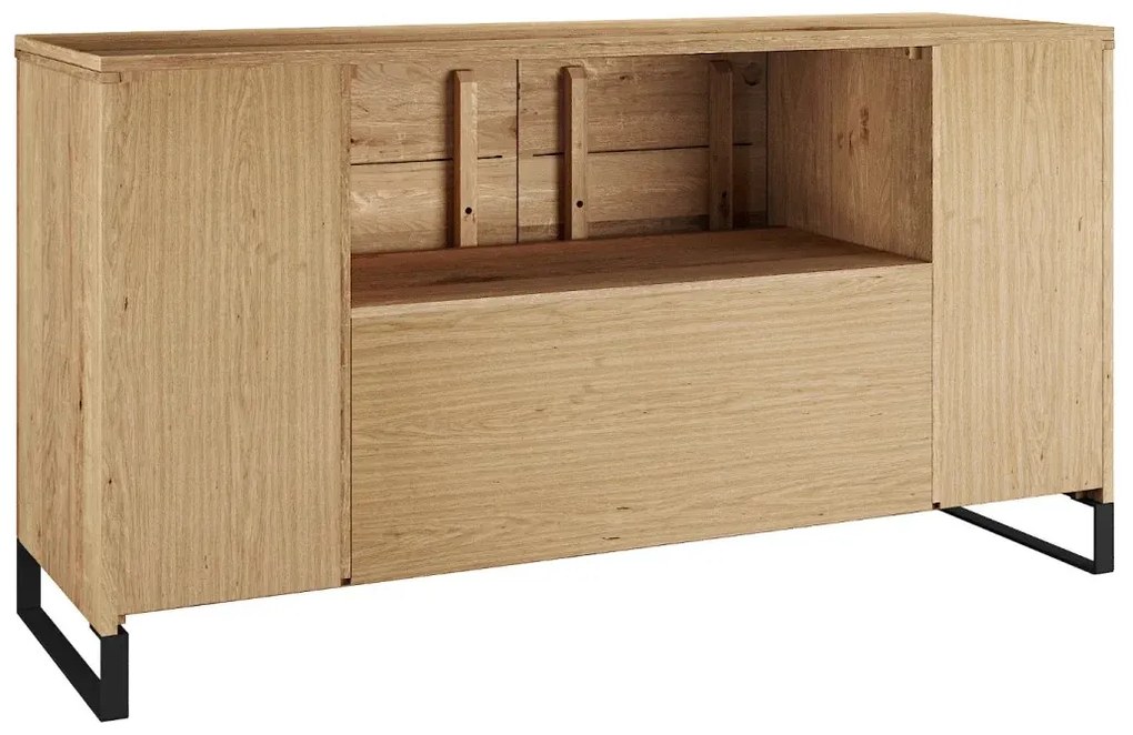 furniture-nabytek.cz - Masivní koupelnová sestava Sidora II z divokého dubu, olejovaná, hnědá