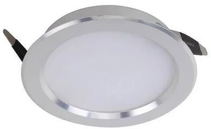 LED podhledové stropní osvětlení BELLA, 8W, teplá bílá, stříbrné, 12cm, kulaté Italux Bella FH-TH0030 AL