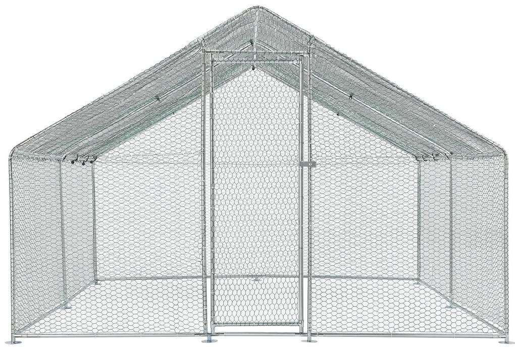 Juskys Venkovní klec pro slepice - 3x4x2m