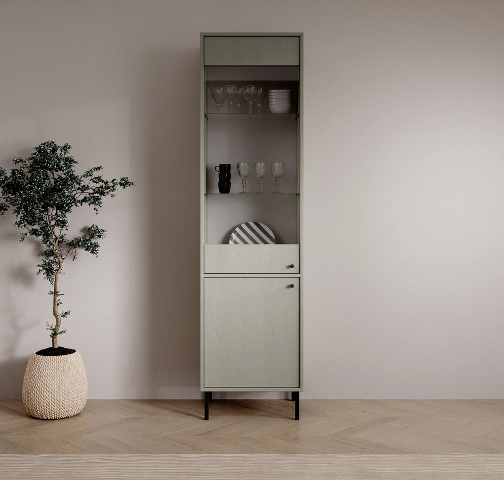 ADRK Furniture Vitrína Tili SHC-TIL-E