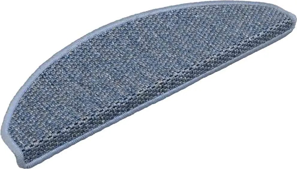 Samolepicí rohože na schody Sisal-Look 30 ks 65x21x4 cm Modrá 3365874