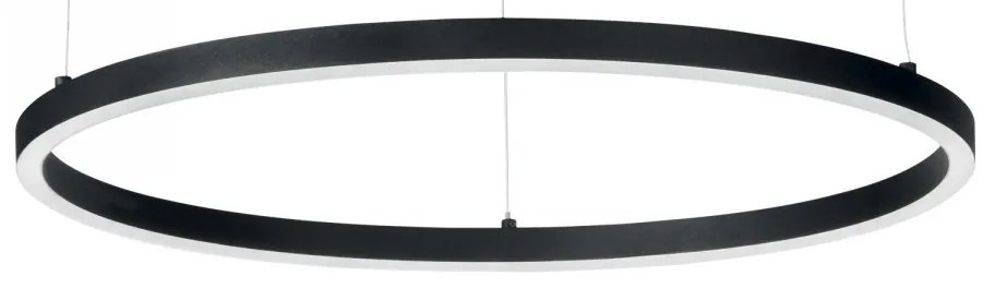 Ideal lux 229508 led zavěšený stropní lustr oracle slim 1x55w | 3080lm | 3000k - černý